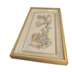 Metalcraft Corp | Wall Decor | Vintage Metalcraft Dimension Iii Four ...
